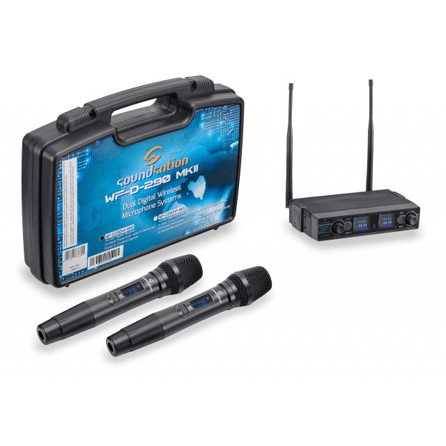 UHF Dual Digital Wireless Microphone System - WF-D290HH MKII ...
