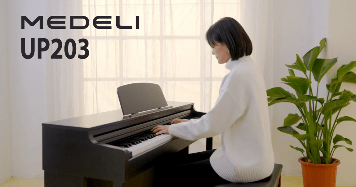 MEDELI UP203 – Upright digital piano for any level - Frenexport SpA