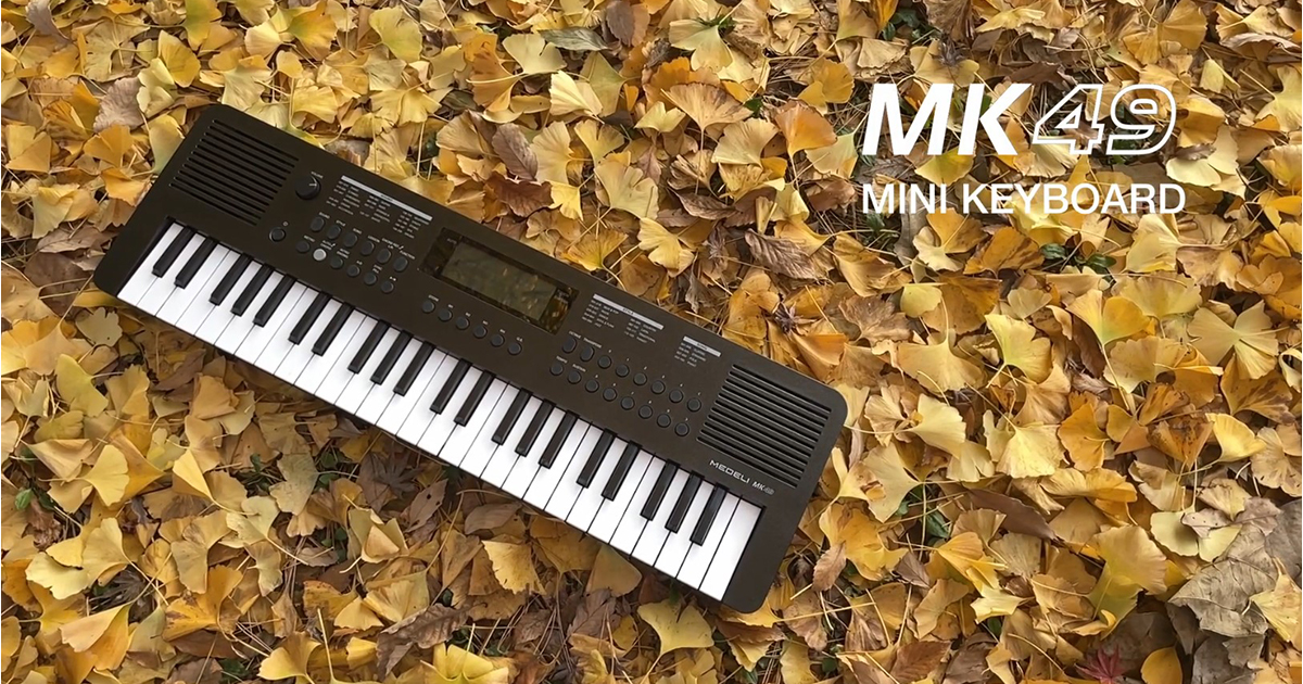 Medeli MK49 - 49-key mini-size portable arranger keyboard - Frenexport SpA
