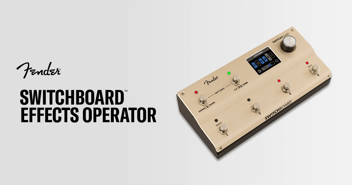 Fender SwitchBoard effects operator - Frenexport SpA